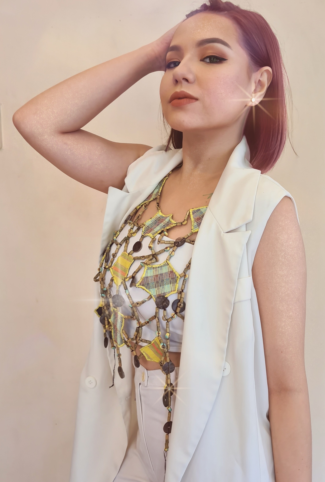 CONSTELLATIONS WEAVE WARRIOR ARMOR / YELLOW by TWINKLE * FERRAREN